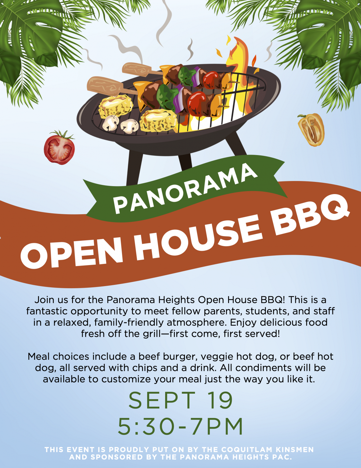 Panorama Open House BBQ – École Panorama Heights Elementary School ...